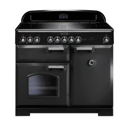 Rangemaster Classic Deluxe 100 Induction Range Cooker (Chrome Details ...