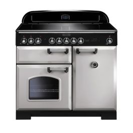 Rangemaster Classic Deluxe 100 Induction Range Cooker (Chrome Details ...
