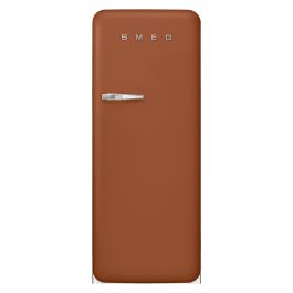 Smeg FAB28RDRU5 60cm 50s Style Right Hand Hinge Fridge with Icebox - Rust